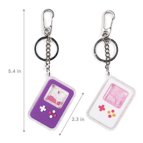 MochiThings: Retro Glitter Epoxy Key Ring