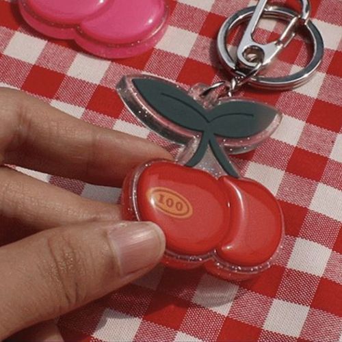 MochiThings: Retro Glitter Epoxy Key Ring