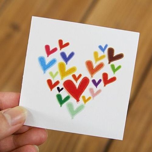 MochiThings: Mini Heart Card