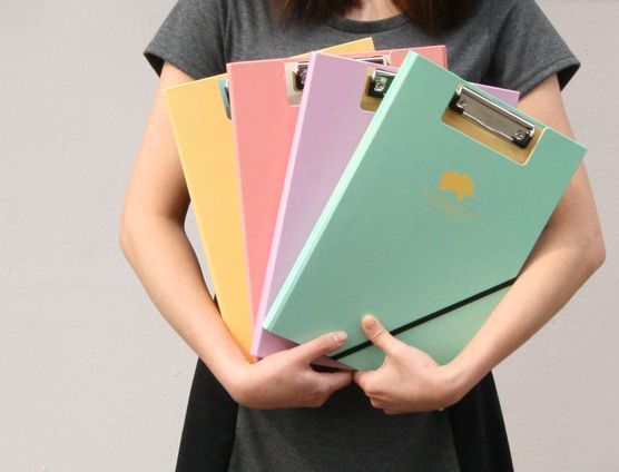 MochiThings: Pastel Animal Shadow File Folder