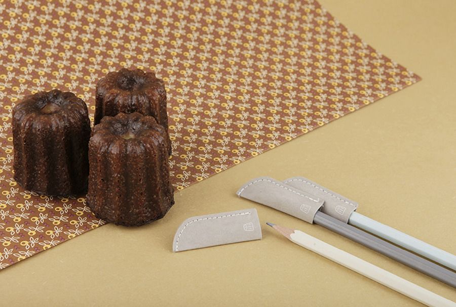 MochiThings: Bread Pencil Cap Set