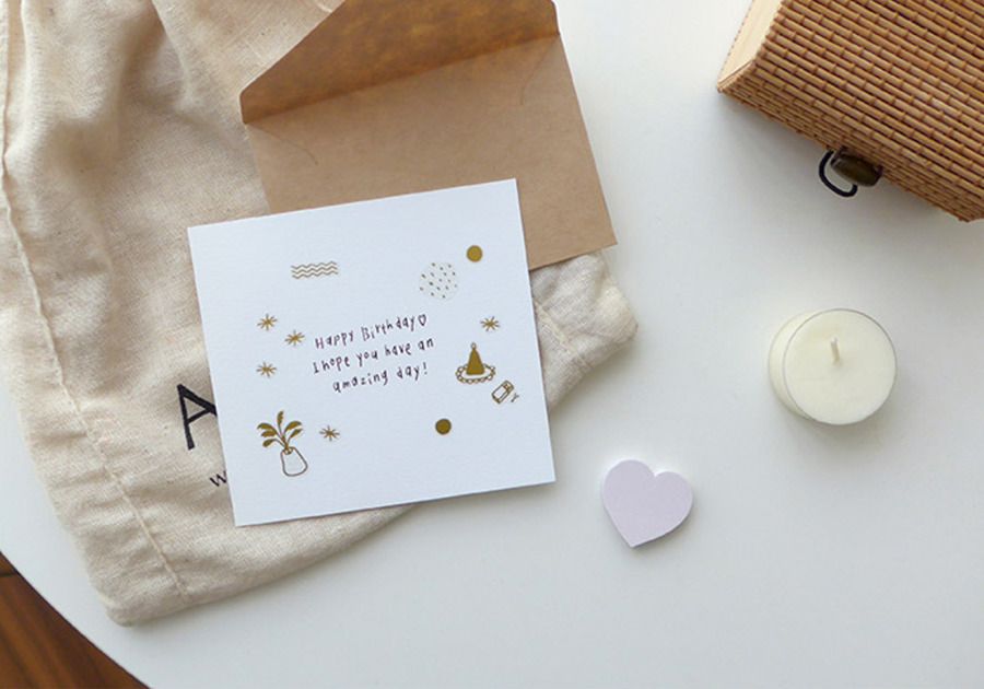 MochiThings: Gold Office Deco Sticker