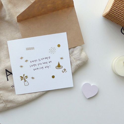 MochiThings: Gold Office Deco Sticker