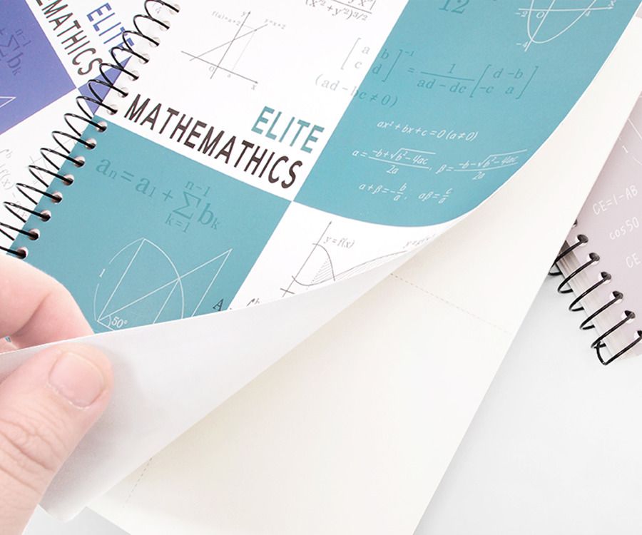 MochiThings: Elite Math Plain Notebook