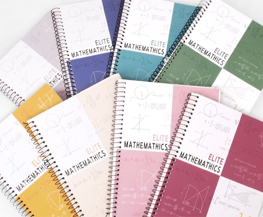 MochiThings: Elite Math Plain Notebook