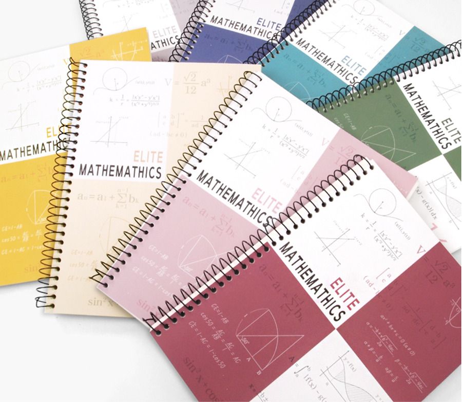 MochiThings: Elite Math Plain Notebook