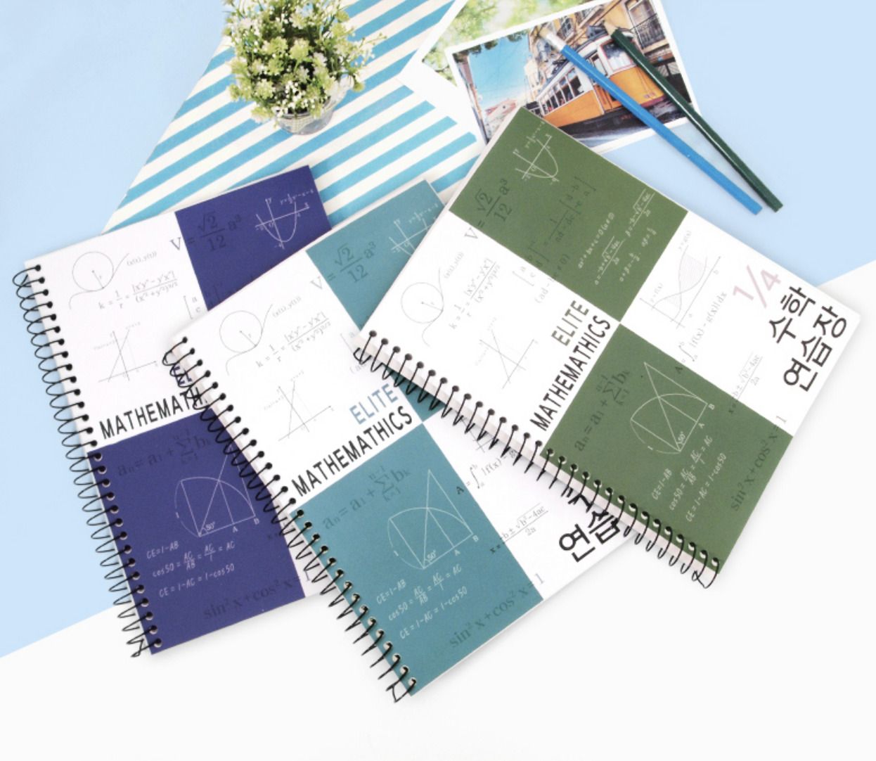 MochiThings: Elite Math Plain Notebook