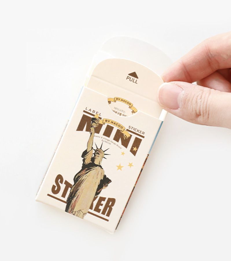 MochiThings: 96pcs New York Label Sticker Set