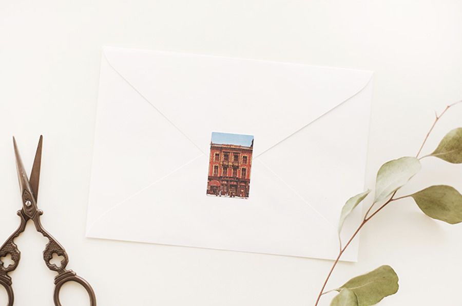 MochiThings: 96pcs New York Label Sticker Set