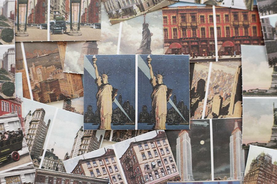 MochiThings: 96pcs New York Label Sticker Set