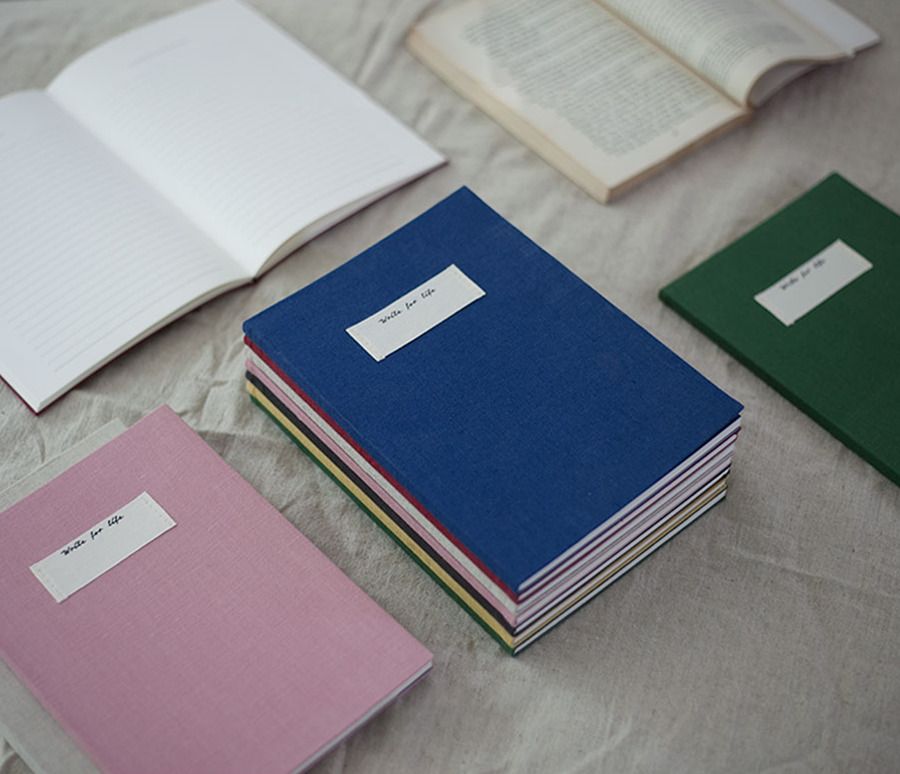 MochiThings: Simple Canvas Lined Notebook