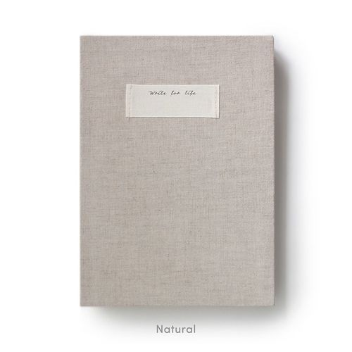 MochiThings: Simple Canvas Lined Notebook