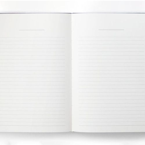 MochiThings: Simple Canvas Lined Notebook