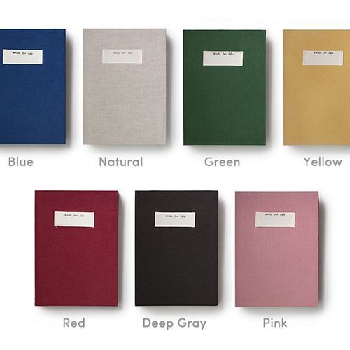 MochiThings: Simple Canvas Lined Notebook