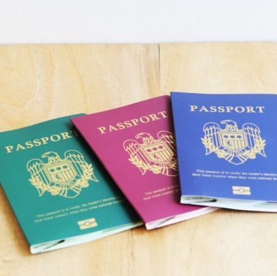 MochiThings: Passport Sticky Note Set