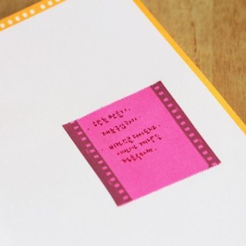 MochiThings: Camera Film Sticky Note Roll