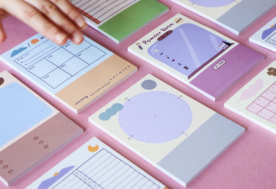 MochiThings: Two Way Timetable Sticky Note