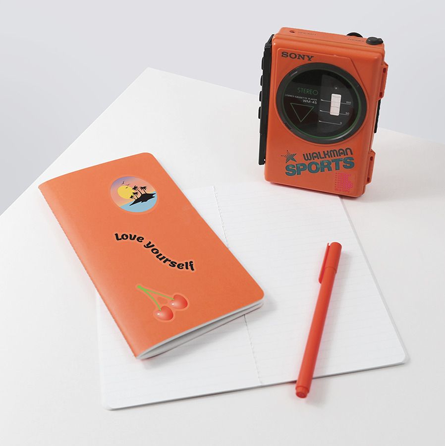 MochiThings: Solid Slim Lined Notebook
