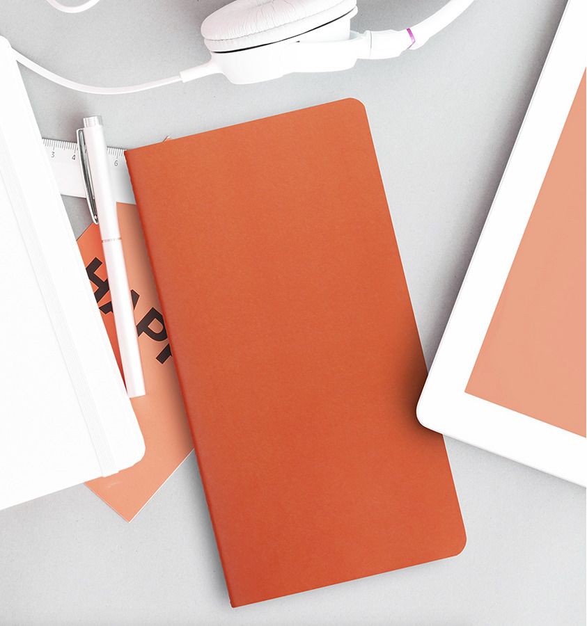MochiThings: Solid Slim Lined Notebook