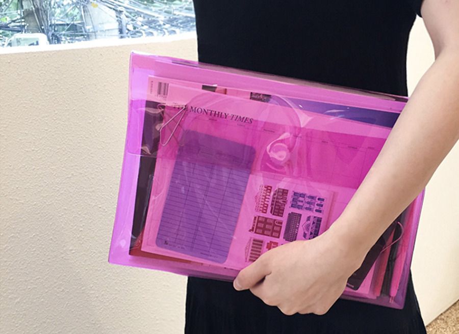 MochiThings: Neon A4 Document Pouch