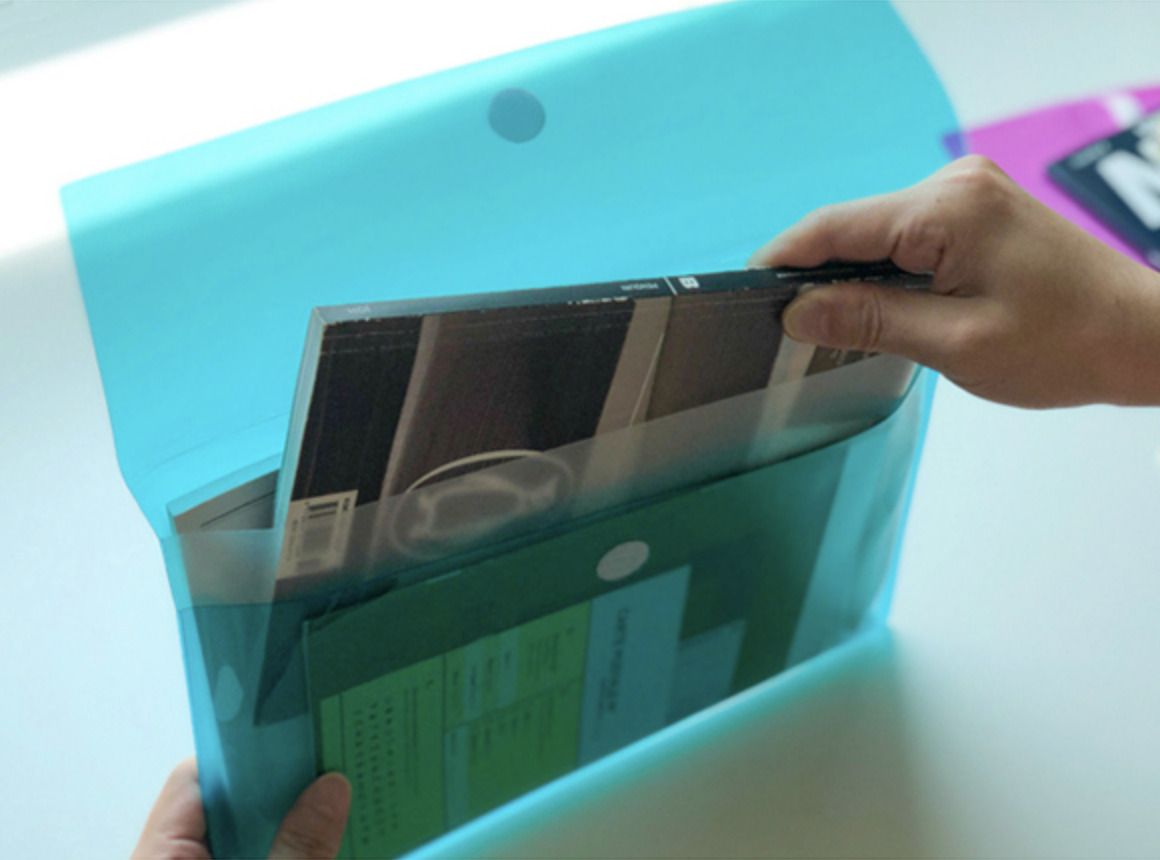 MochiThings: Neon A4 Document Pouch