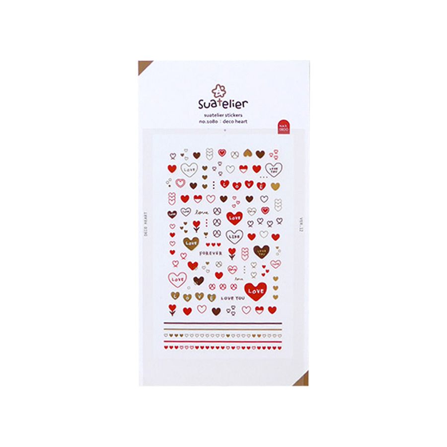 MochiThings: Heart Nail Deco Sticker