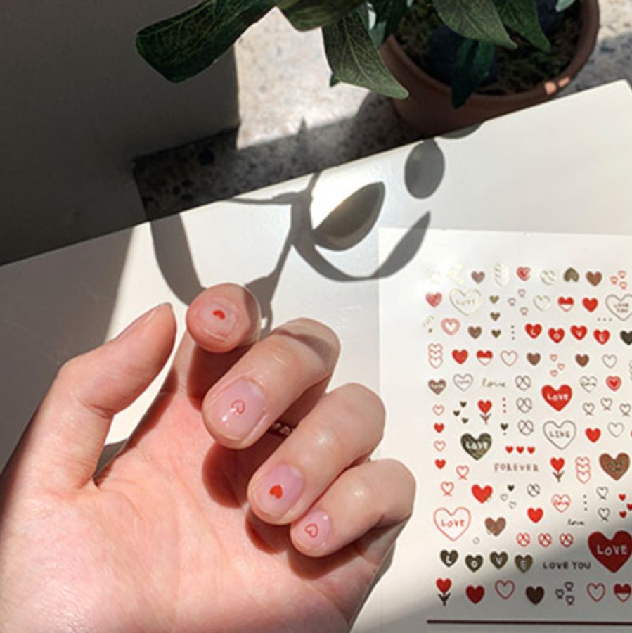 MochiThings: Heart Nail Deco Sticker