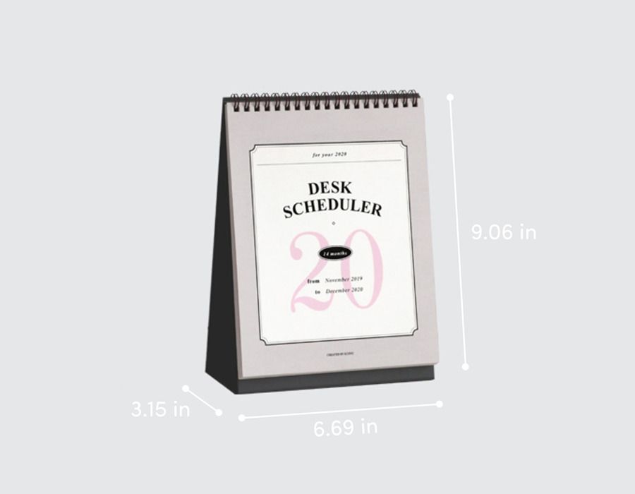 MochiThings: 2020 Desk Scheduler