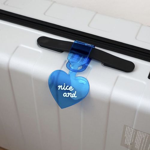 MochiThings: Colorful Heart Luggage Tag