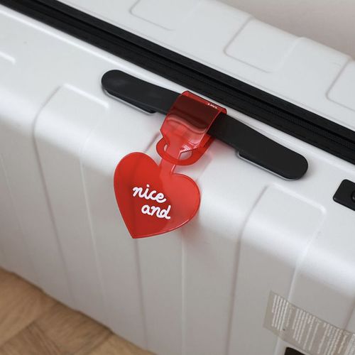 MochiThings: Colorful Heart Luggage Tag