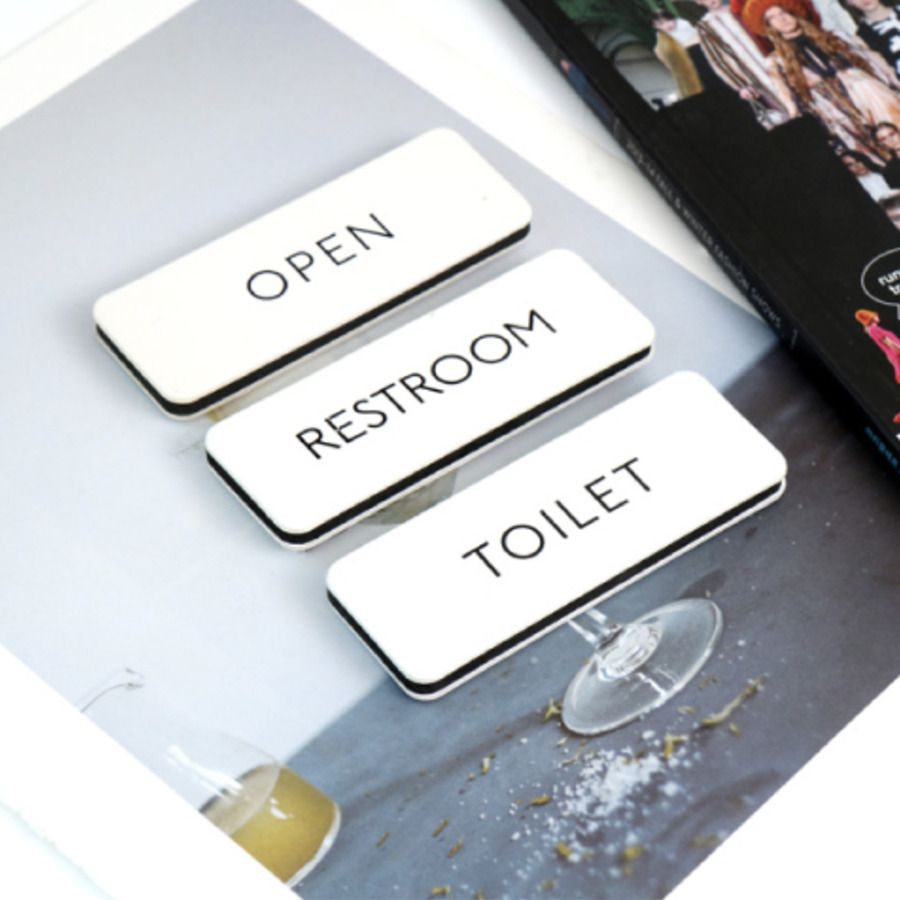 MochiThings: Ivory Basic Door Sign