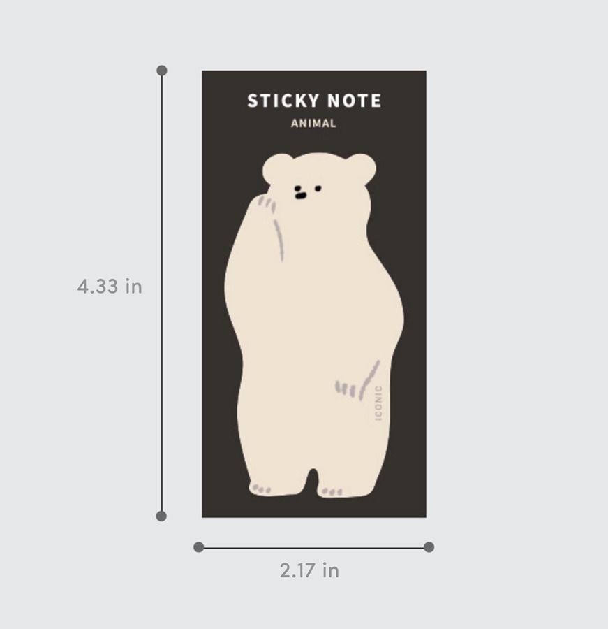 MochiThings: Animal Sticky Note