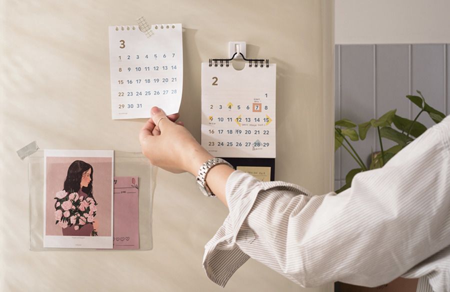 MochiThings: 2020 Mini Basic Wall Calendar