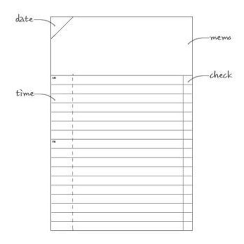 MochiThings: Light Gray Daily Planner