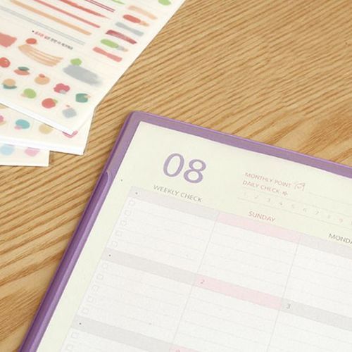 MochiThings: 2020 Monthly Desk Planner