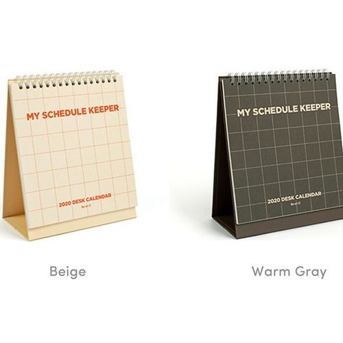 MochiThings: 2020 My Schedule Keeper Desk Calendar