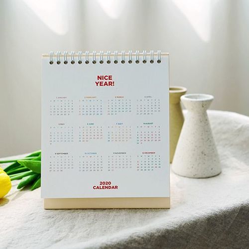 MochiThings: 2020 My Schedule Keeper Desk Calendar