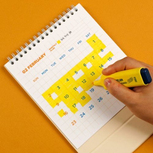 MochiThings: 2020 My Schedule Keeper Desk Calendar