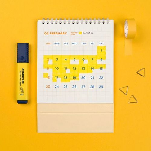 MochiThings: 2020 My Schedule Keeper Desk Calendar