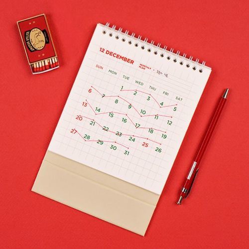 MochiThings: 2020 My Schedule Keeper Desk Calendar