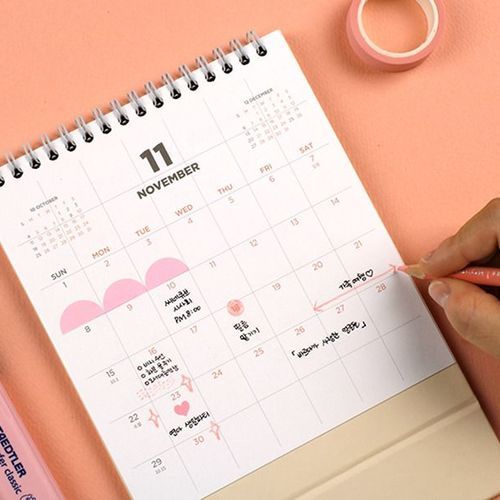 MochiThings: 2020 My Schedule Keeper Desk Calendar