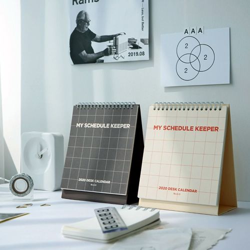 MochiThings: 2020 My Schedule Keeper Desk Calendar