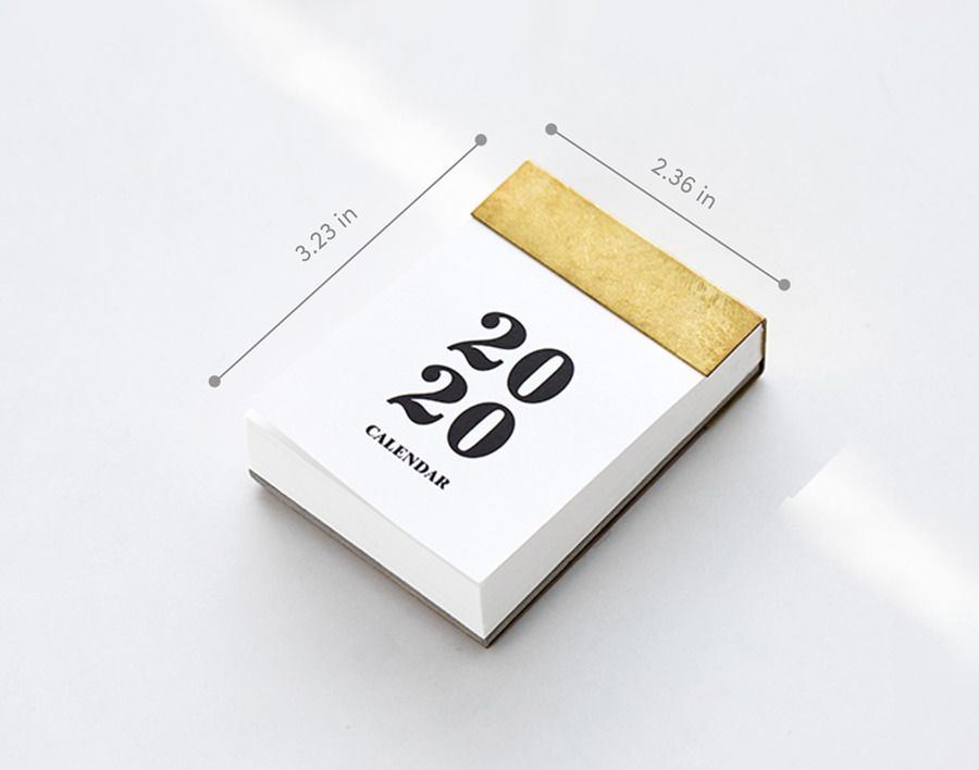 MochiThings: 2020 Mini Day Calendar
