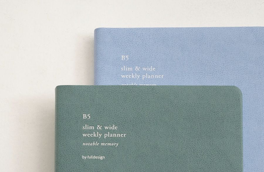 MochiThings: 2020 B5 Slim & Wide Weekly Planner