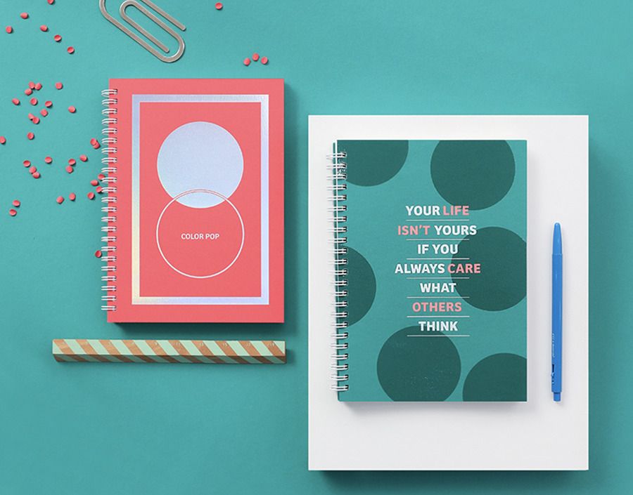 MochiThings: Color Pop Spiral Planner