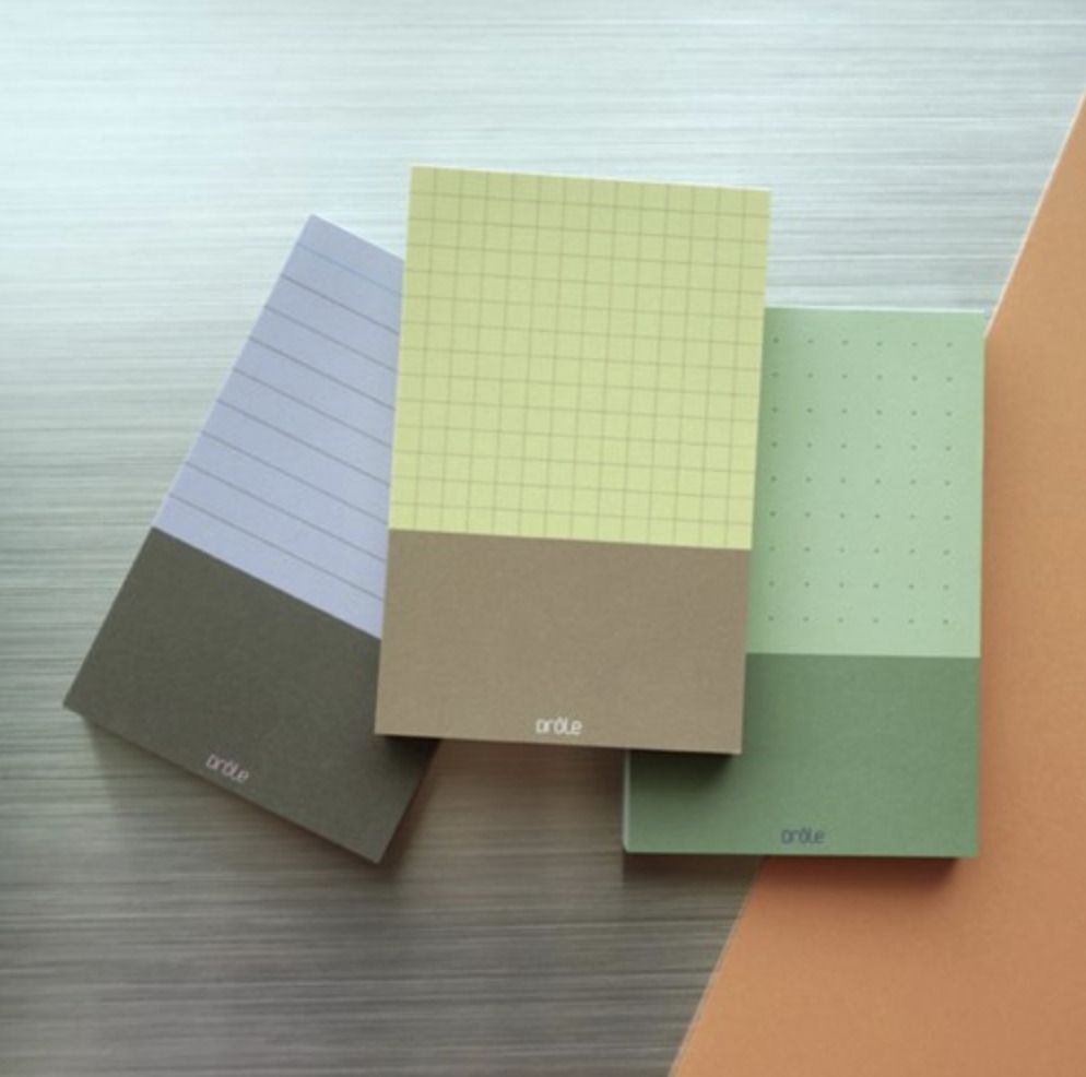 MochiThings: Color Block Split Memo Pad