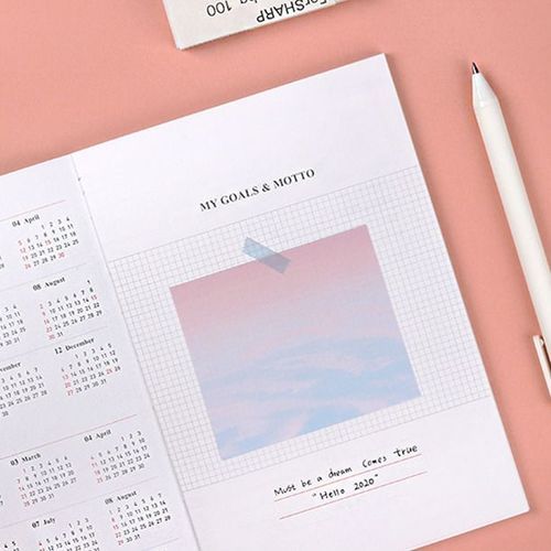 MochiThings: 2020 Small Classic Monthly Planner