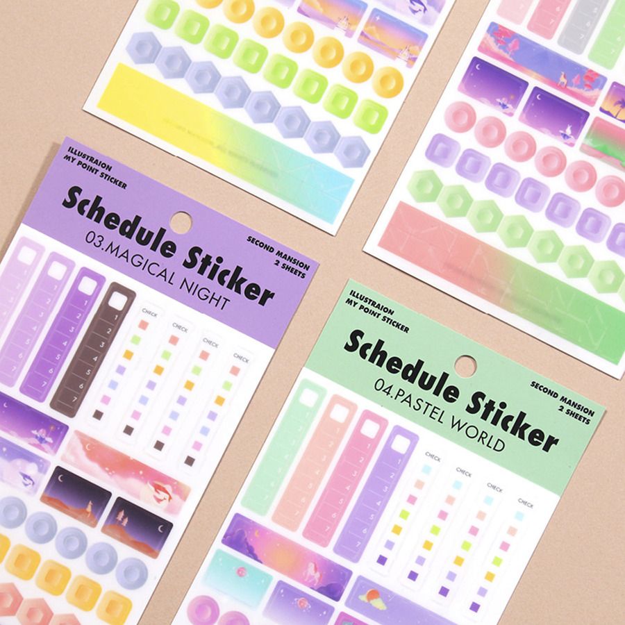 MochiThings: Schedule Deco Sticker Set