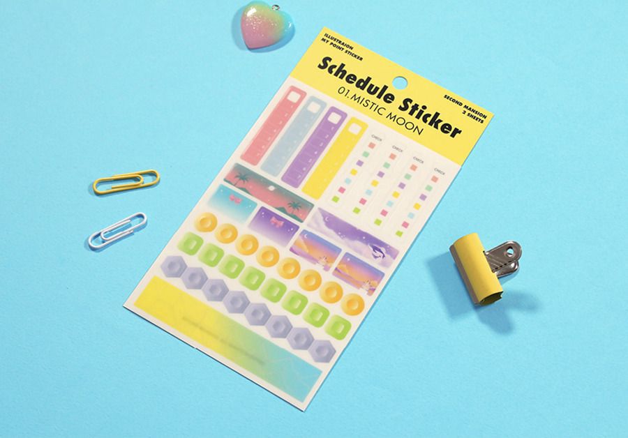 MochiThings: Schedule Deco Sticker Set