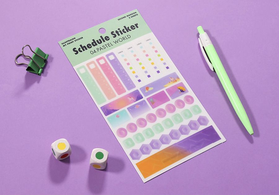 MochiThings: Schedule Deco Sticker Set